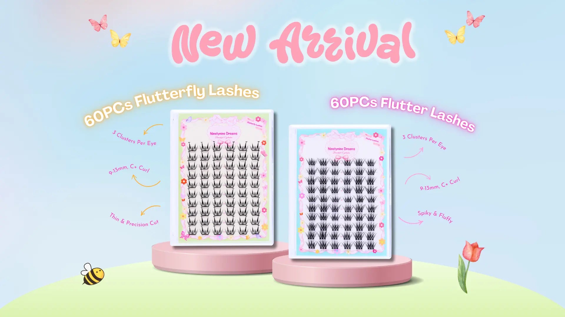 NEW Flutter & Flutterfly Lashes: Perfect Lashes for Spring 2025