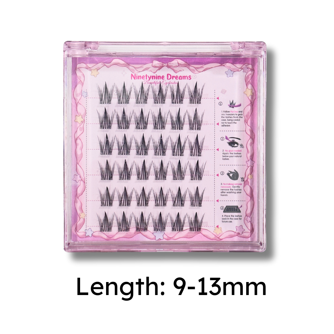 90PCs Double Tower Lashes – Ninetynine Dreams