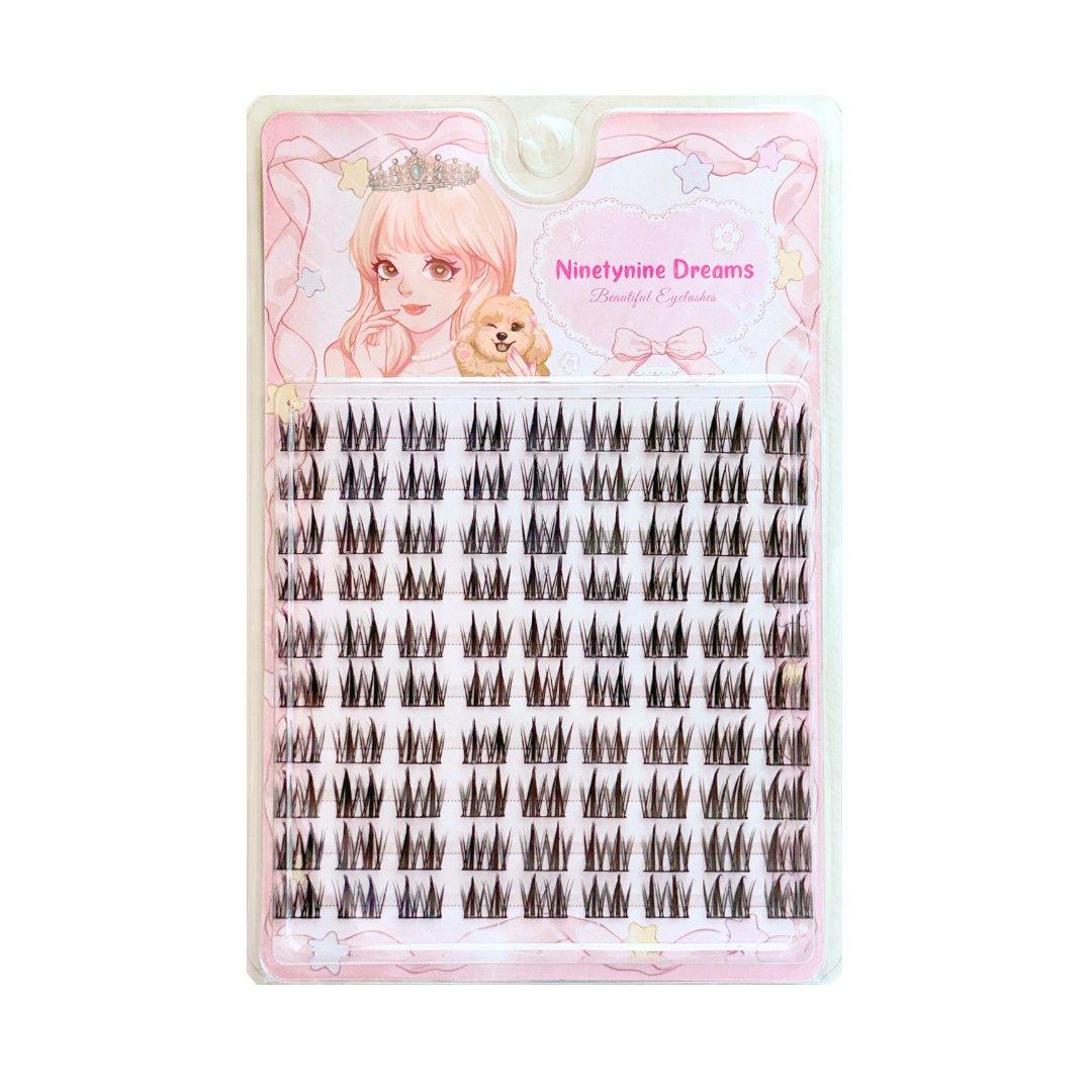 90PCs Double Tower Lashes | Spiky Eyelashes | Ninetynine Dreams